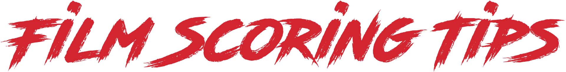Film Scoring Vocabulary - Film Scoring Tips
